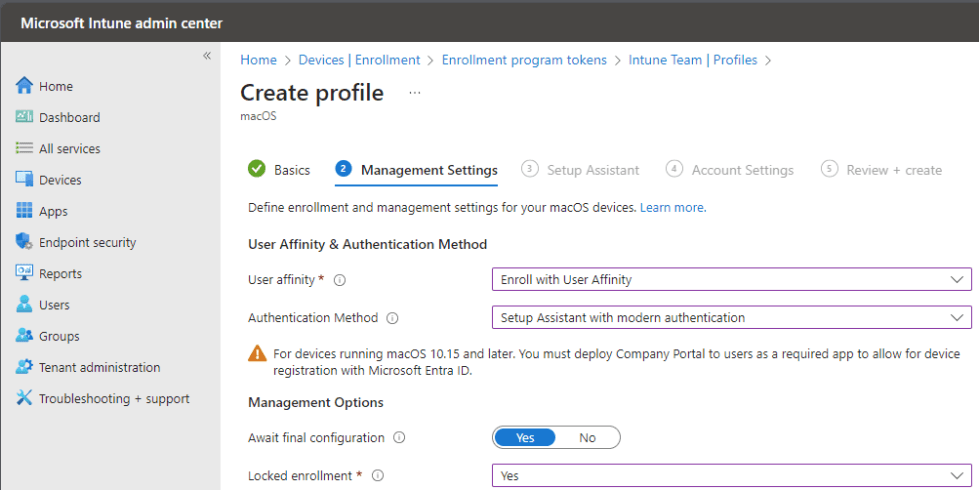 Brilliantly Manage MacOS with Intune & Apple Business Manager