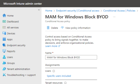 How to Achieve MAM in Intune like a hero: Windows Guide - Part 3