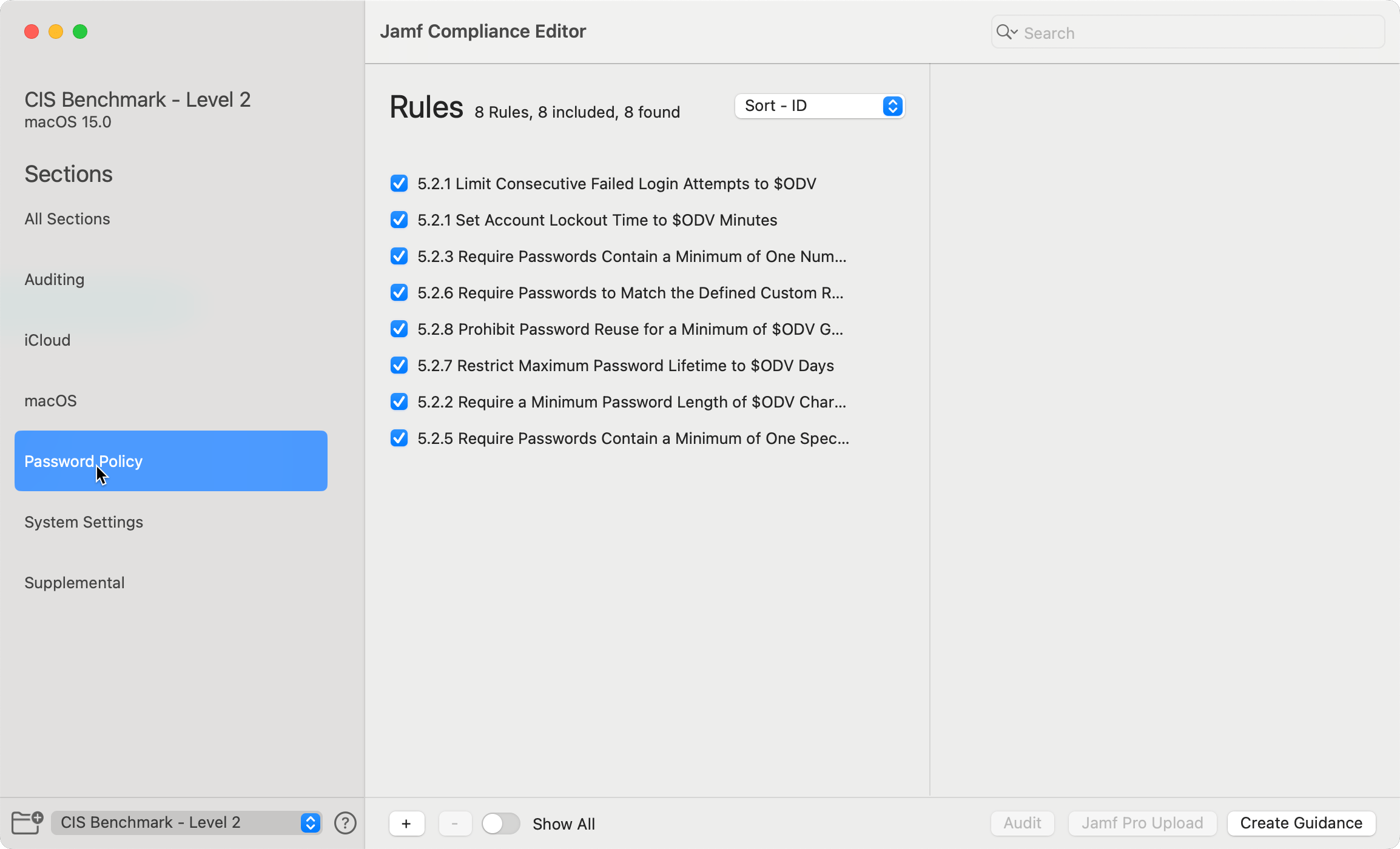 Jamf Compliance Editor - The tool to master Security Compliance Baselines