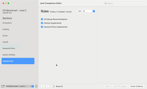 Jamf Compliance Editor - The tool to master Security Compliance Baselines