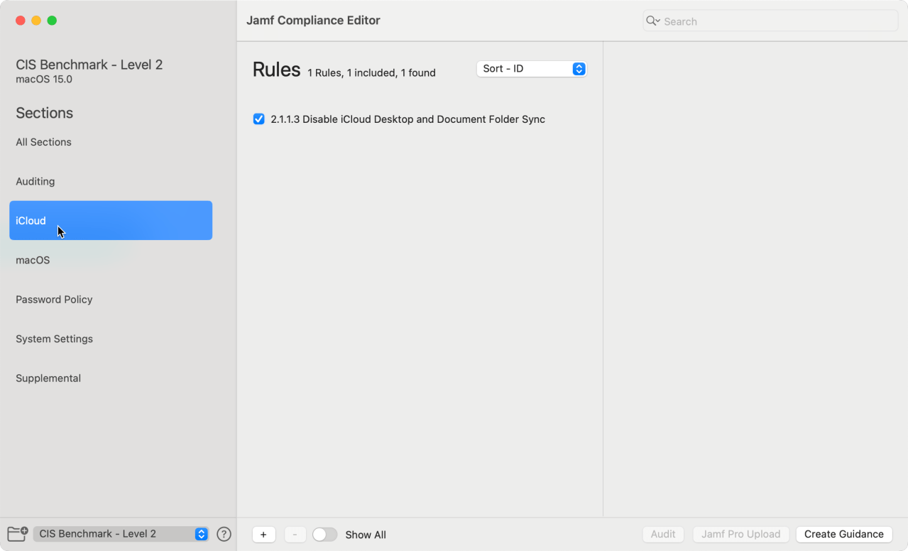 Jamf Compliance Editor - The tool to master Security Compliance Baselines