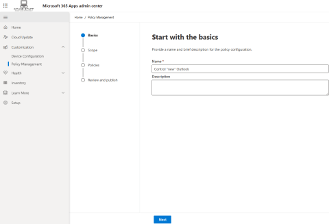Control Outlook Installation: Disable Methods with Intune