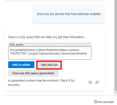 Device Query for Multiple Devices - Security Copilot KQL generation - IntuneStuff